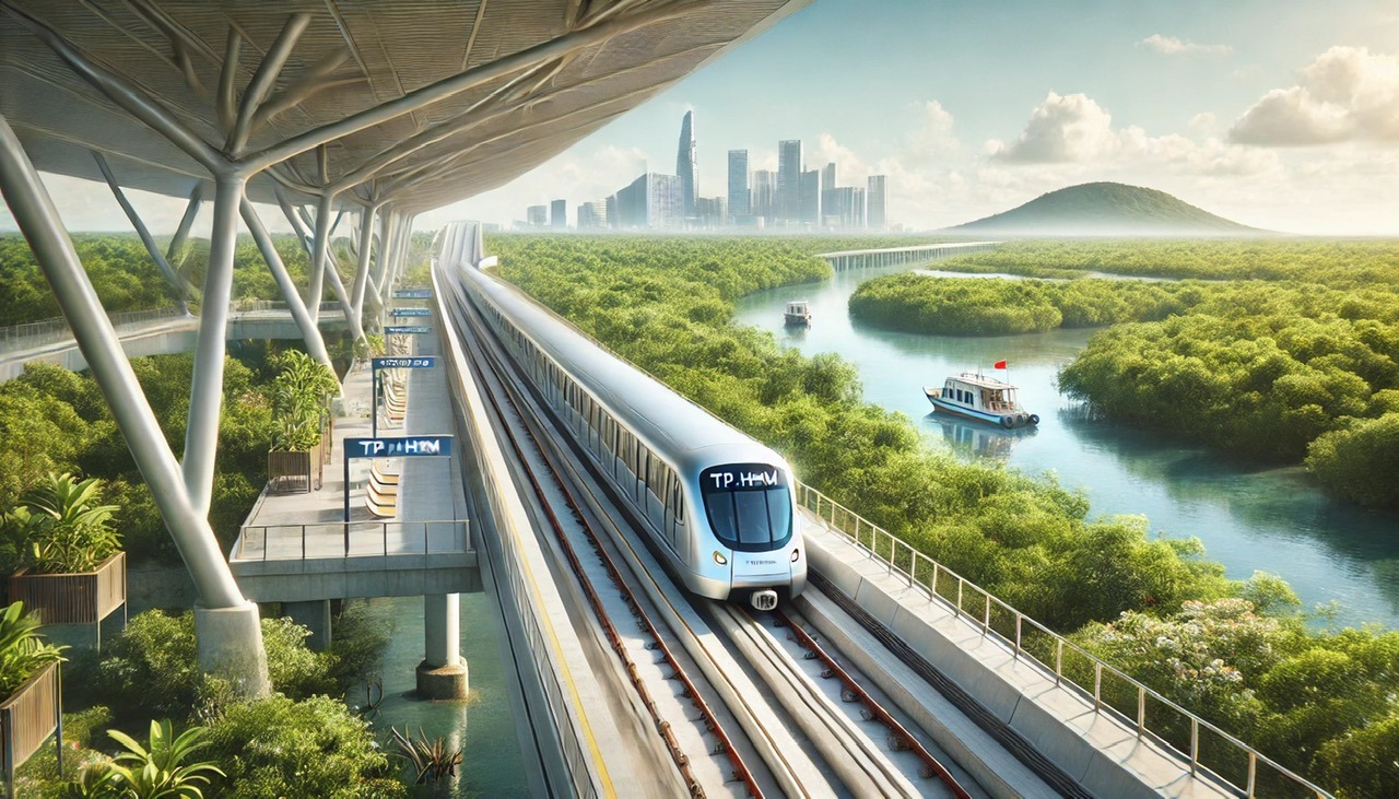 Metro Cần Giờ - Mở lối đô thị ven biển TP. HCM